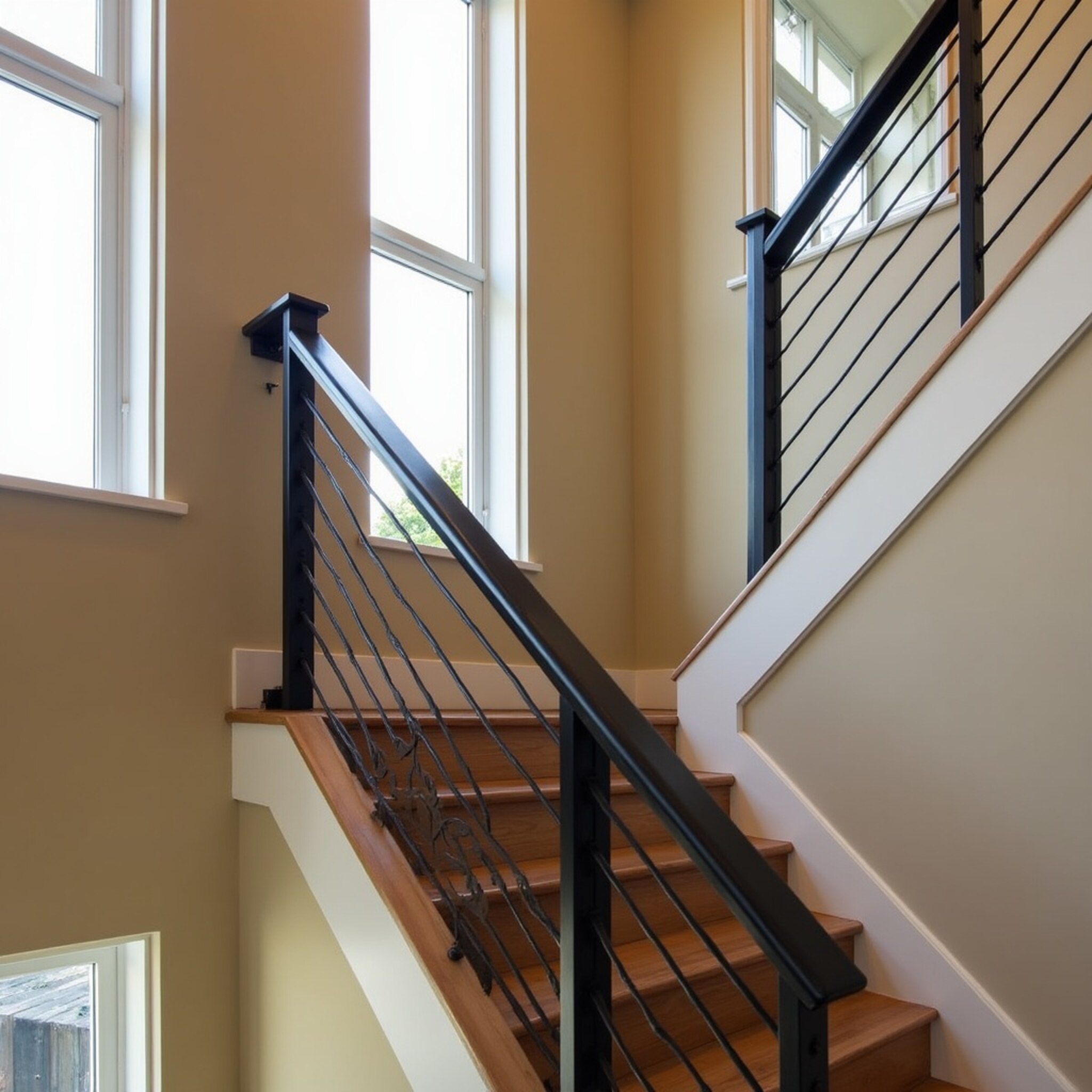 Metal Handrails - Steel Tree Metalworks